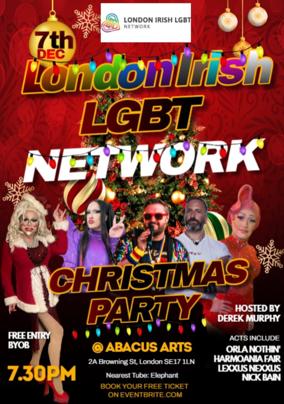 Christmas Party Time!! – London Irish LGBT Network